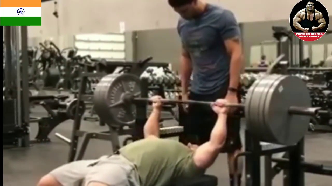 Bench Press Fail, be careful guys - YouTube