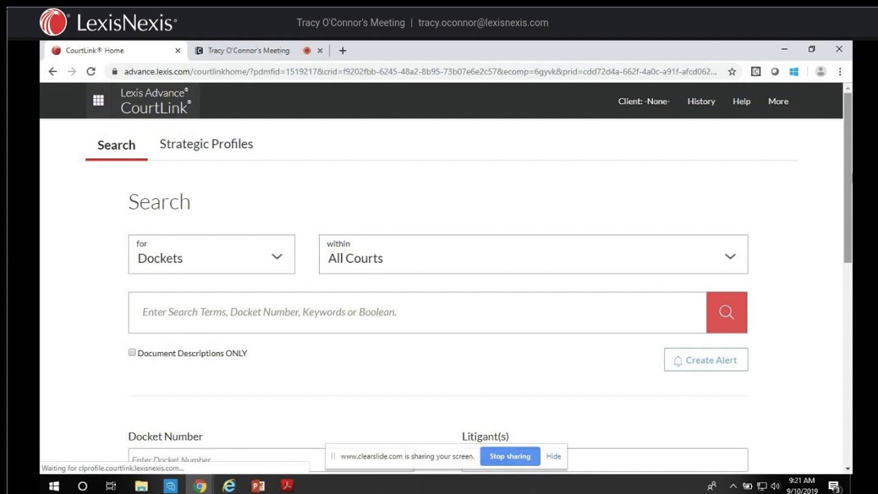 Courtlink Training full - YouTube