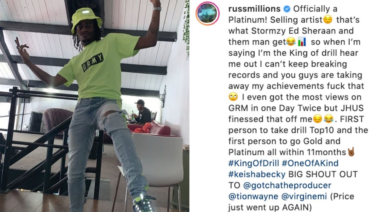 Russ (Splash) Goes Platinum With Keisha & Becky - YouTube