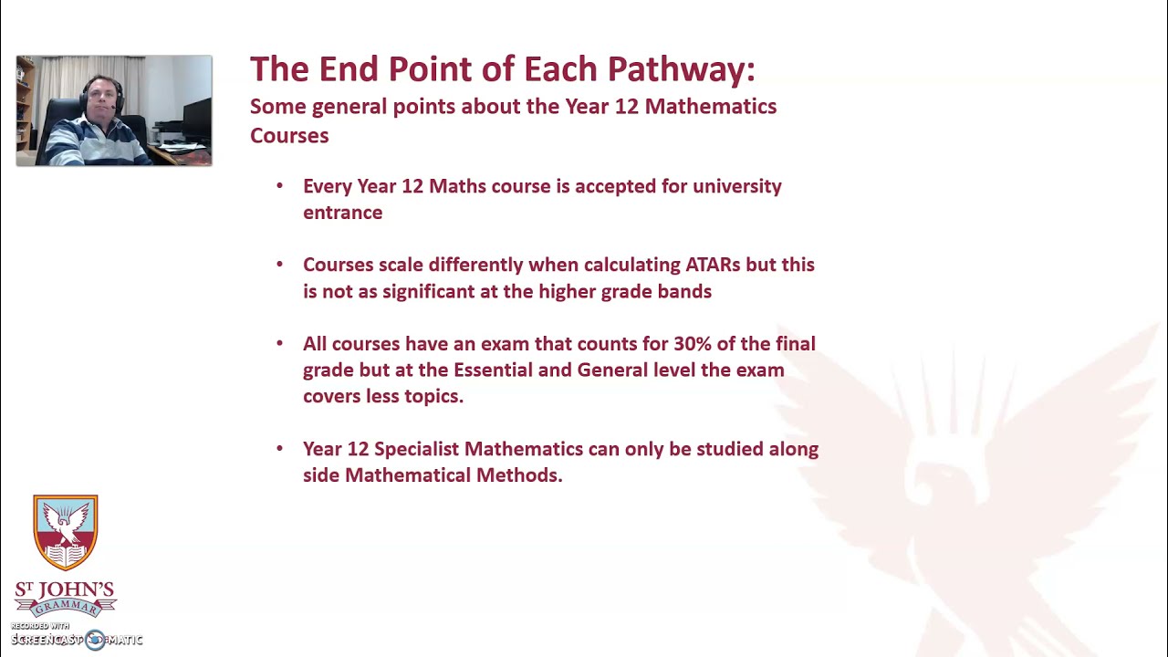 Maths Pathways for Senior Students - Subject Advice - YouTube