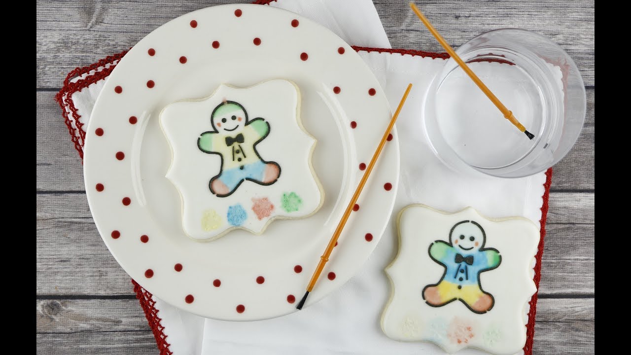 Painting PYO Cookies | Confection Couture - YouTube