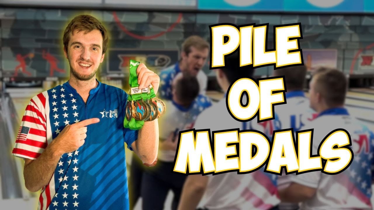 My FIRST Tournament Bowling on Team USA - YouTube