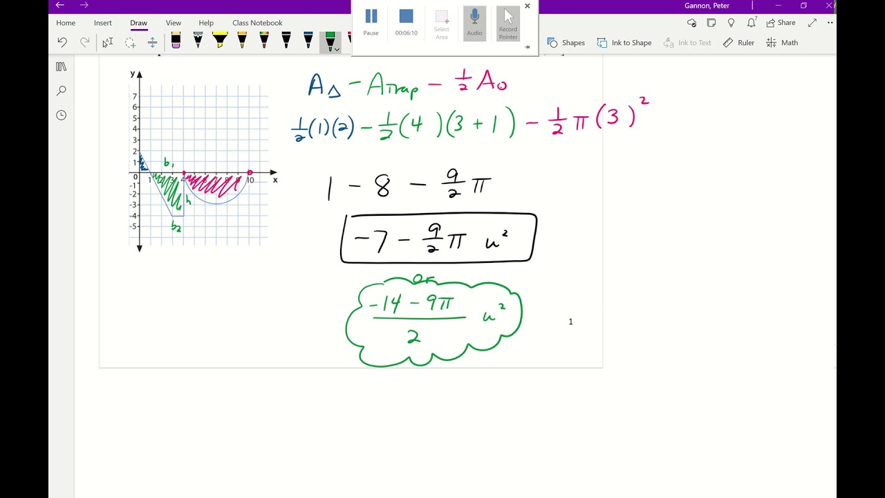 Calc Ch 5 Day 6 Notes Part 1 - YouTube