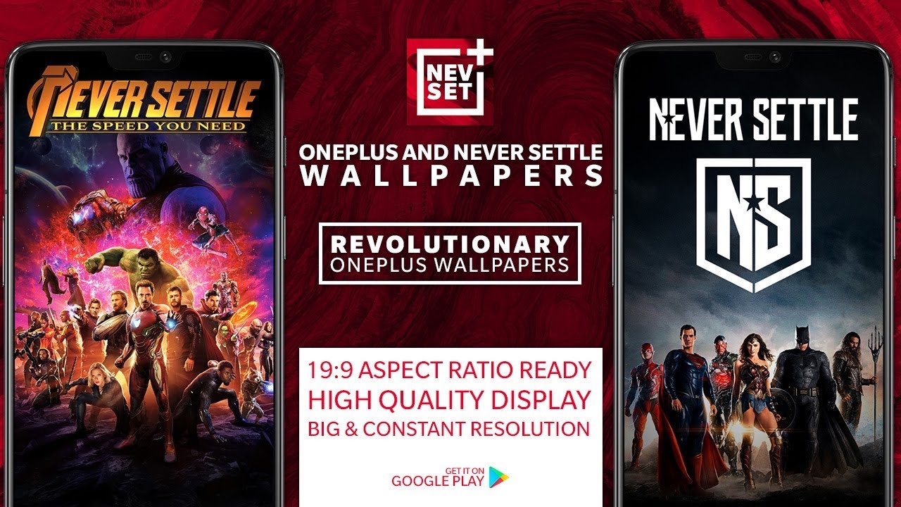 NEVSET : OnePlus and Never Settle Wallpapers (OnePlus 6 Now Ready ...