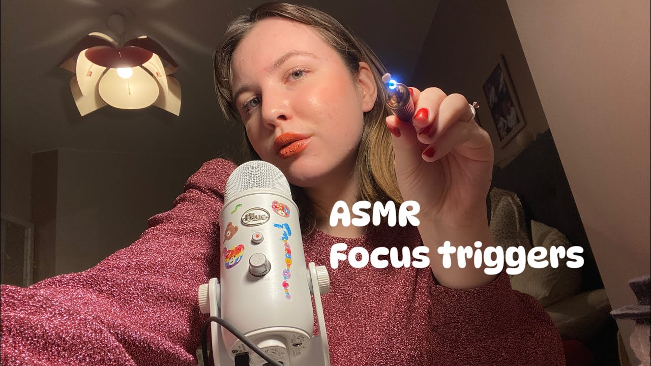 ASMR focus triggers - YouTube