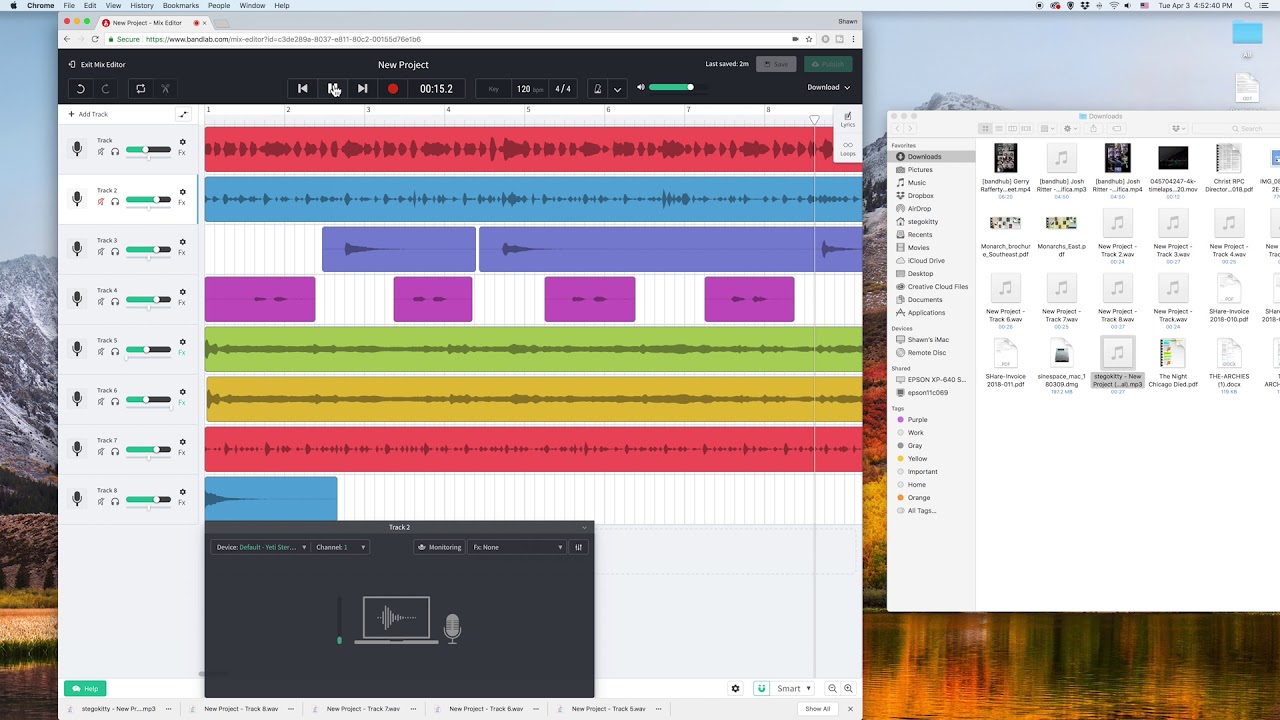 Demo Vocal Tune Created in Band Lab - YouTube
