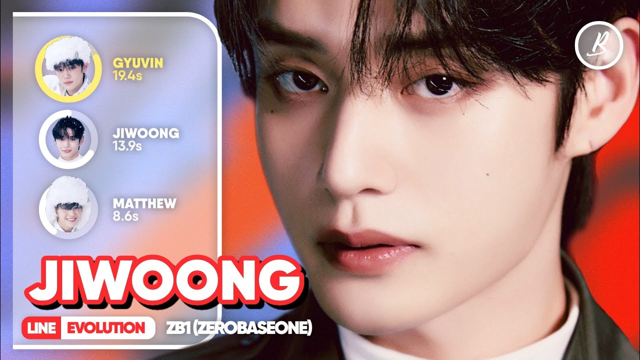 ZB1 (ZEROBASEONE) - Jiwoong » Line Evolution • NOV/23 - YouTube