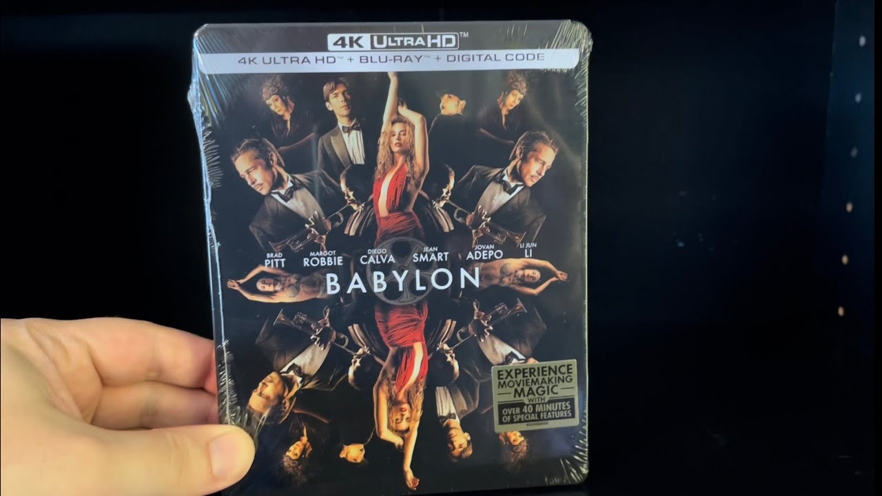 Babylon 4K Ultra HD Blu-Ray Steelbook Unboxing Review! - YouTube