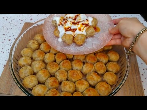 DÜNYANIN en KOLAY MANTI TARİFİ💯10 dakikada HAZIR MİLFÖY HAMURUNDAN BOŞNAK MANTISI😍pratik/mantı/yemek