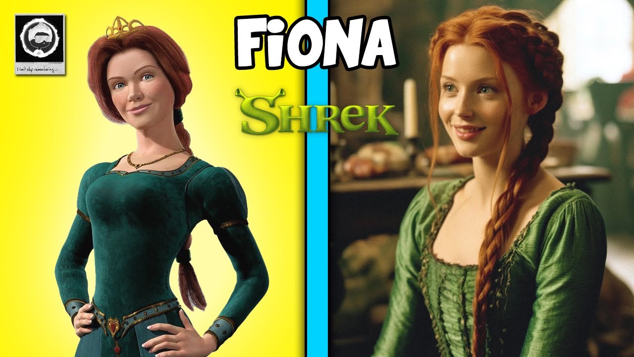 Shrek Personajes En La Vida Real! - YouTube