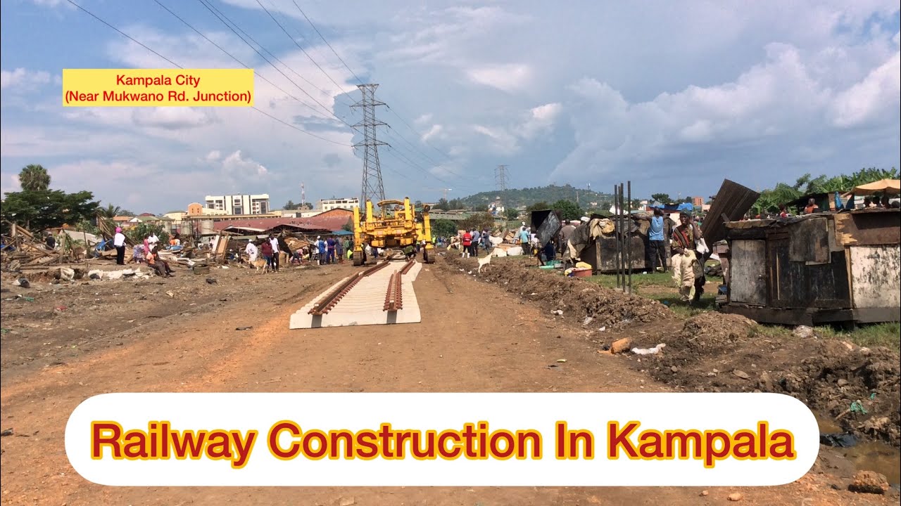 Railway Construction Project Update In Kampala | Works soon complete ...