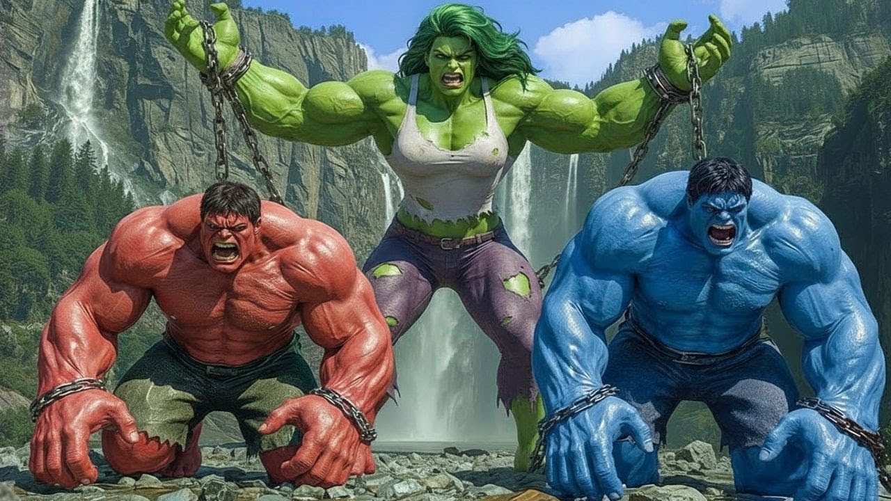 SHE HULK vs BLUE HULK EPIC BATTLE! However, SUPERMAN Unexpected SAVE ...