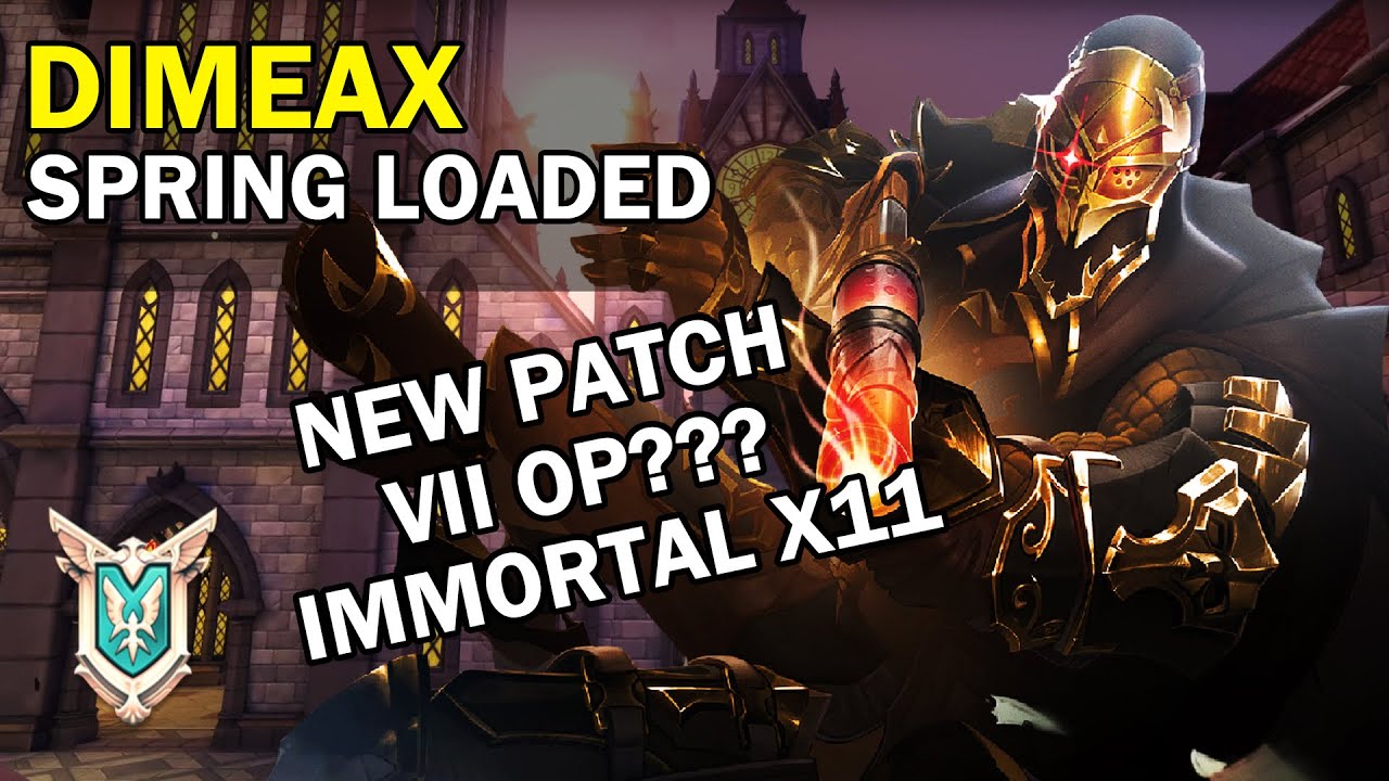 New Patch VII OP? Dimeax VII Paladins Competitive (Master) SPRING ...