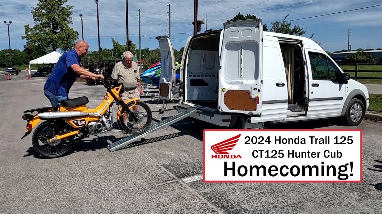 2024 Honda Trail 125 - 2024 Honda Trail 125 Homecoming - YouTube