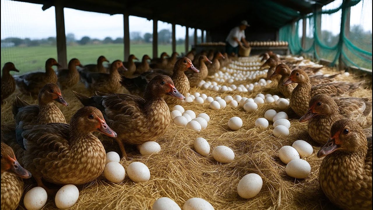 Duck farming - How to raise ducks for eggs and meat naturally - Farm ...