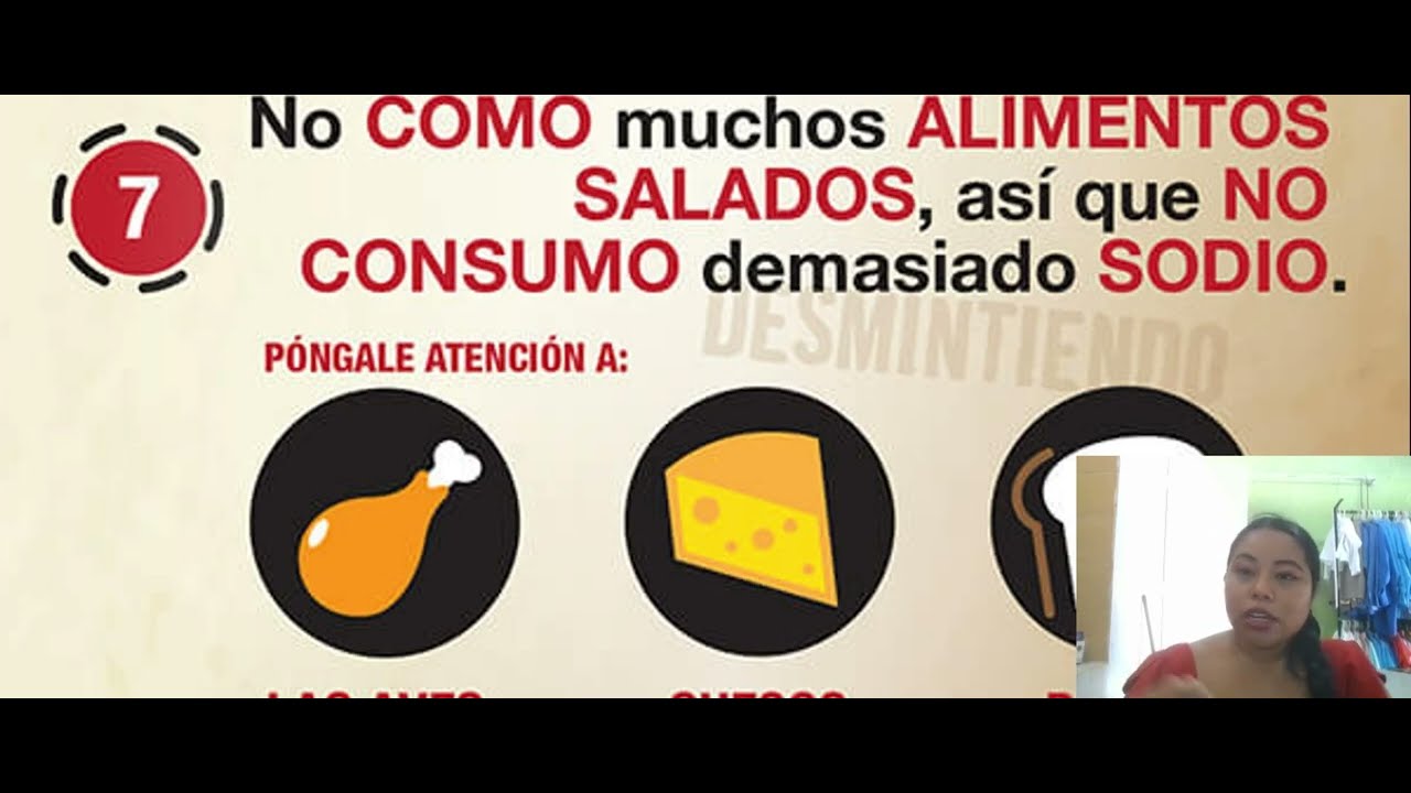 Los mitos del consumo de SAL en la Dieta #ciencia #salud #sales #sodio ...