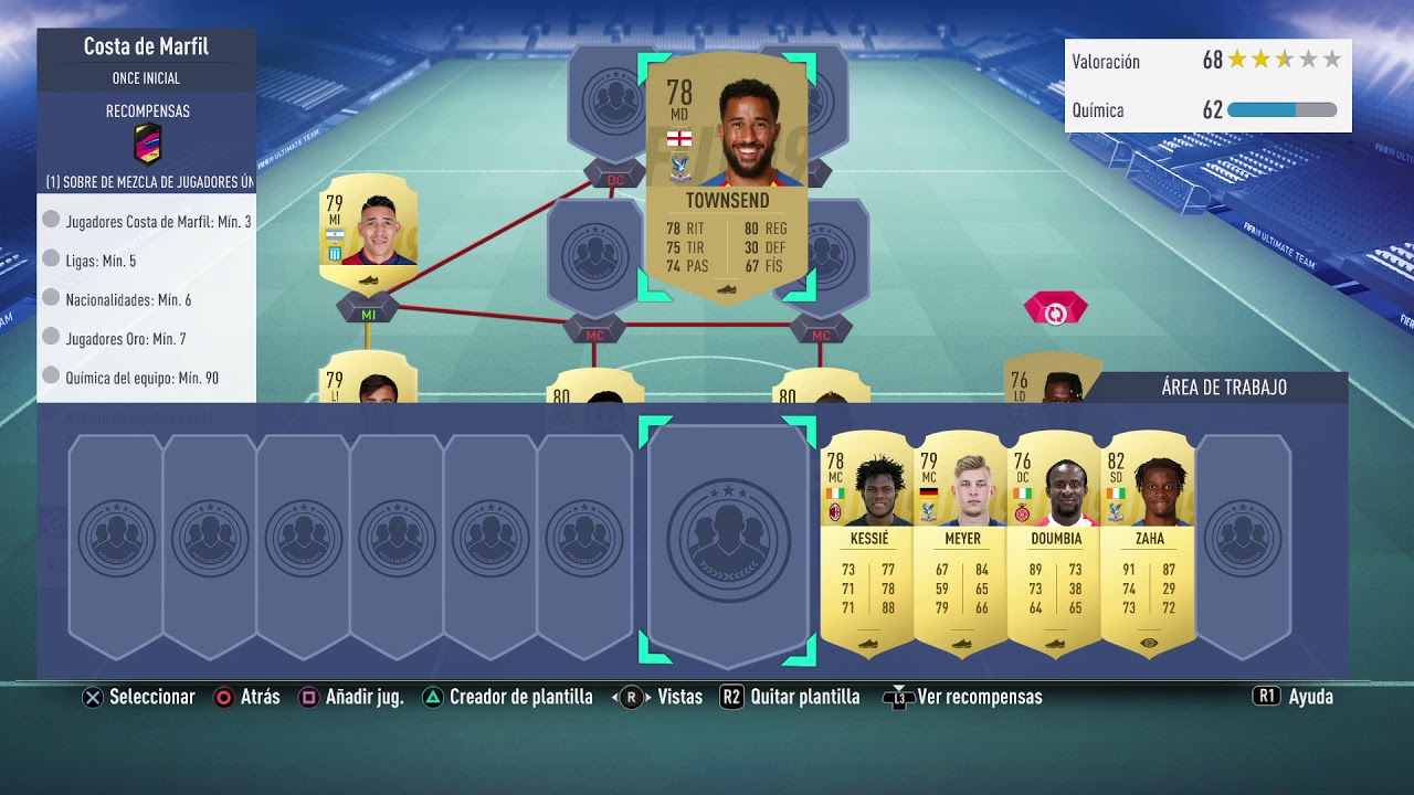 Fútbol Africano l Costa de marfil l FIFA 19 - YouTube