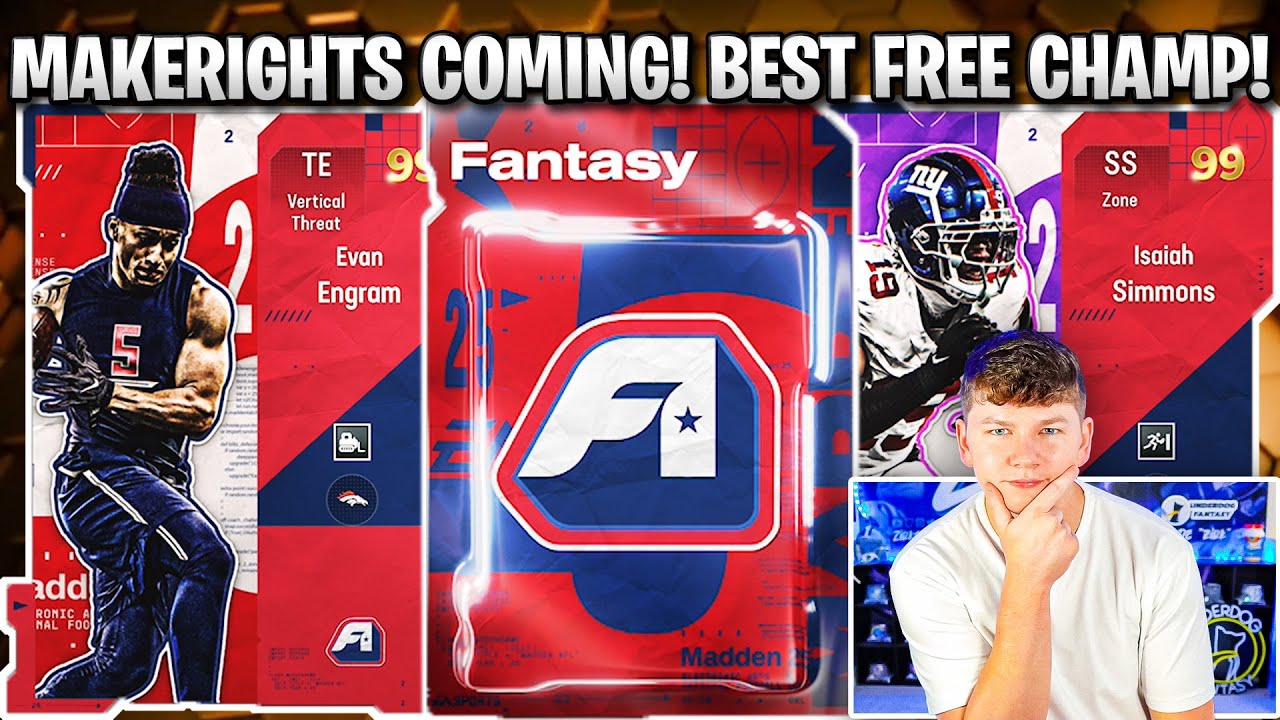 TVP MAKERIGHTS COMING! THE BEST FREE 99 OVERALL FAN APPRECIATION ...