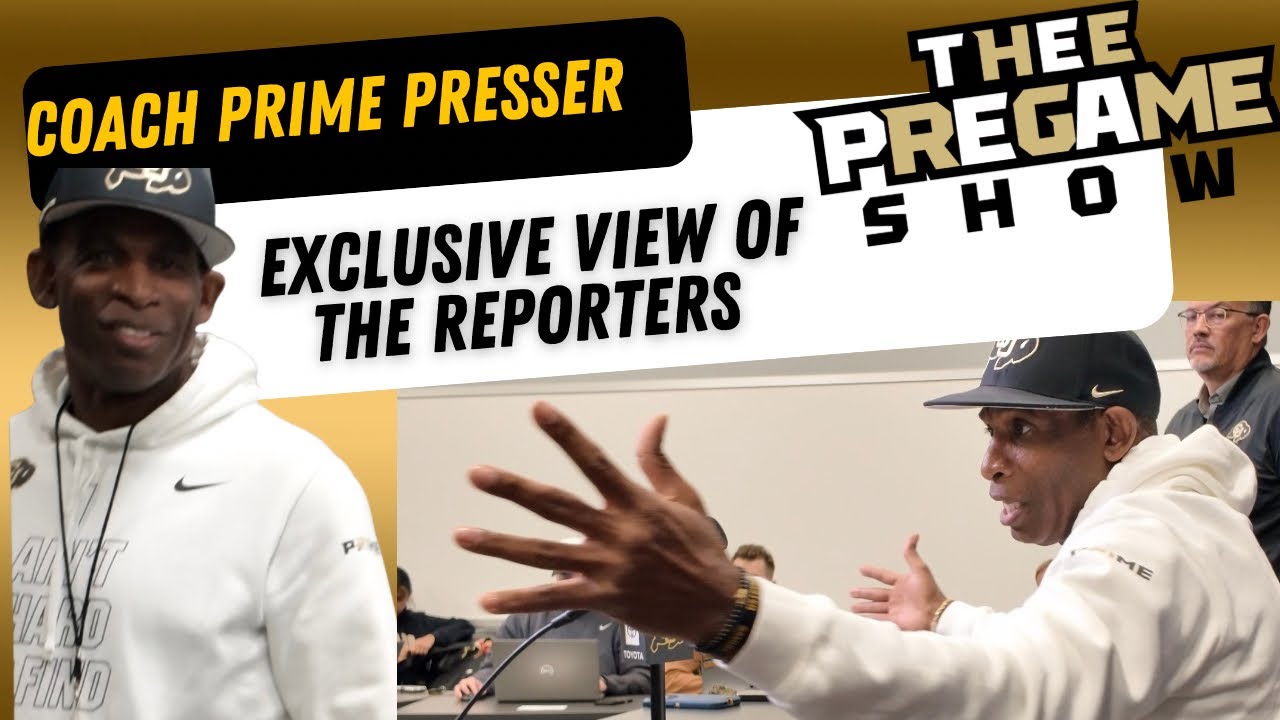 EXCLUSIVE - We Show You The Reporters Asking Coach Prime The Questions ...