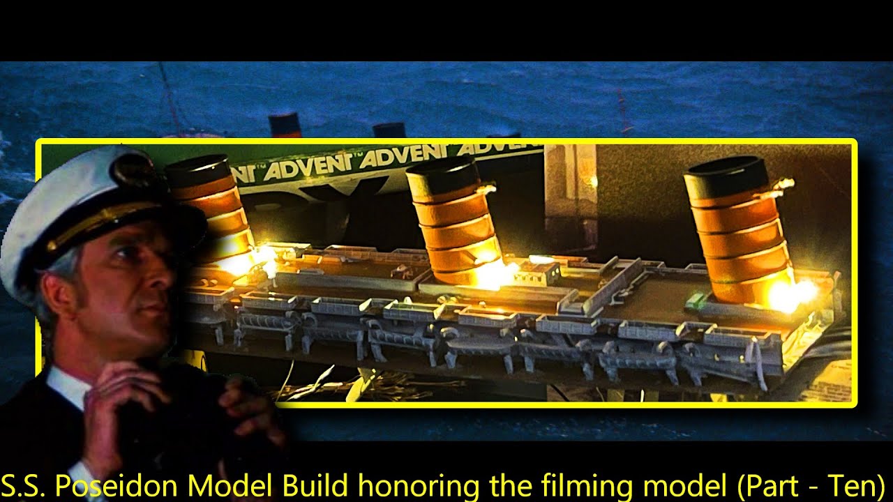 S.S. POSEIDON Model Build Series (Part - Ten) - YouTube