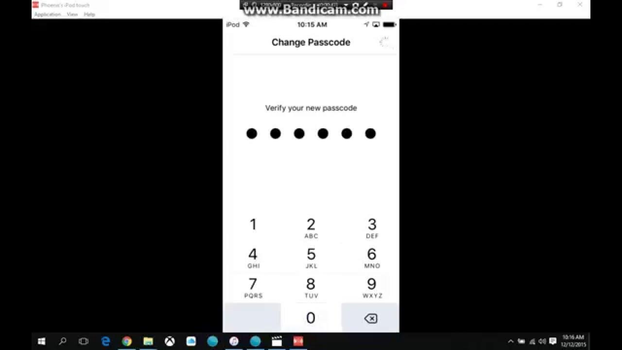 How To Get 6 Digit Passcode! iOS 9 - YouTube