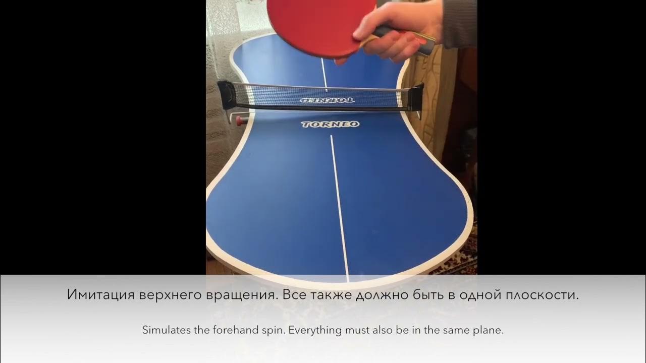 Правильная европейская хватка ракетки. Это интересно!!! - YouTube
