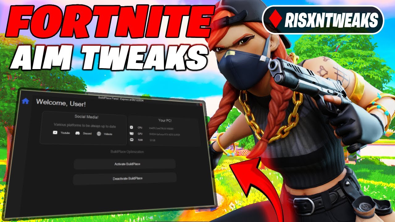 Buying The BEST Fortnite AIM TWEAKS From Risxn Tweaks - YouTube