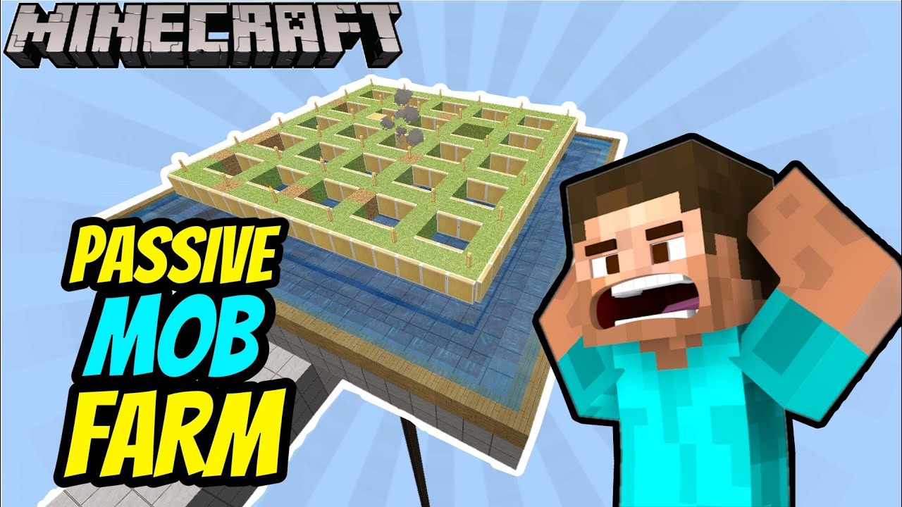 PASSIVE MOB FARM IN RTX MINECRAFT GAMEPLAY #15 - YouTube