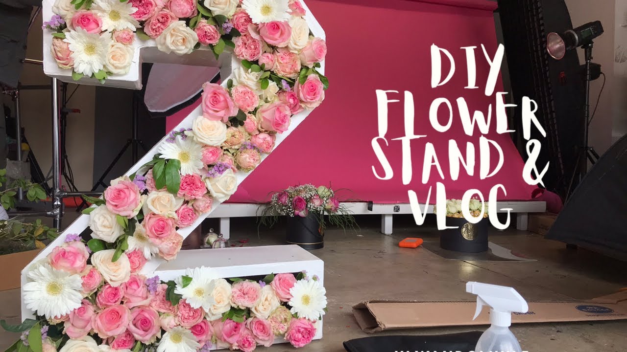 DIY Flower number | Floral number | uLwandoluhle - YouTube