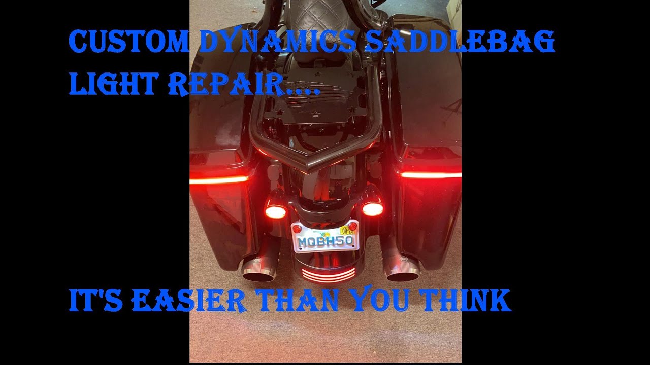 Custom Dynamics Bag Light Repair - YouTube