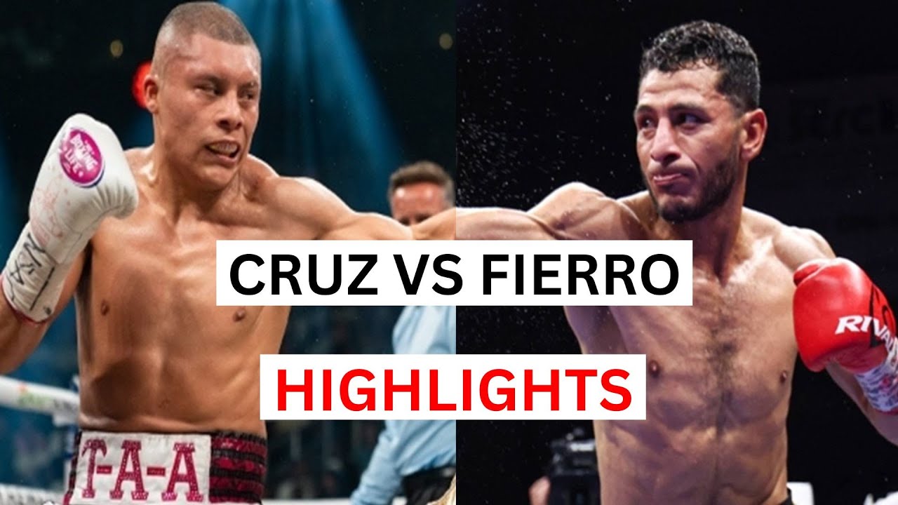 Isaac Cruz vs Angel Fierro Highlights & Knockouts - YouTube