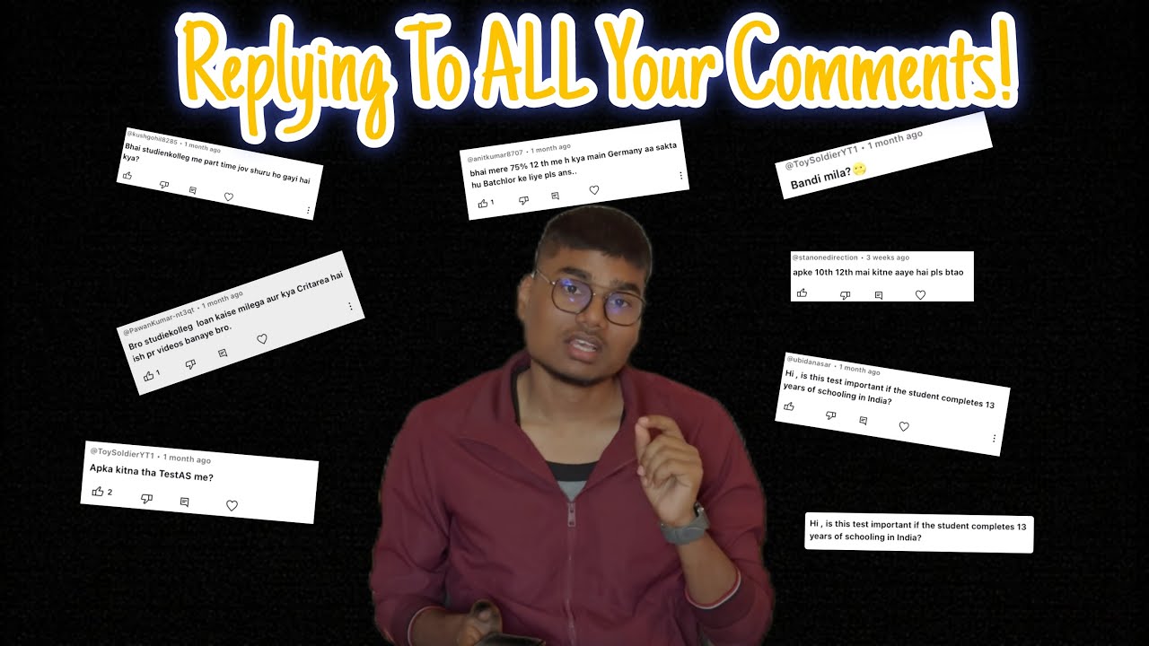 Replying to ALL Your Comments and Answering Questions! - YouTube