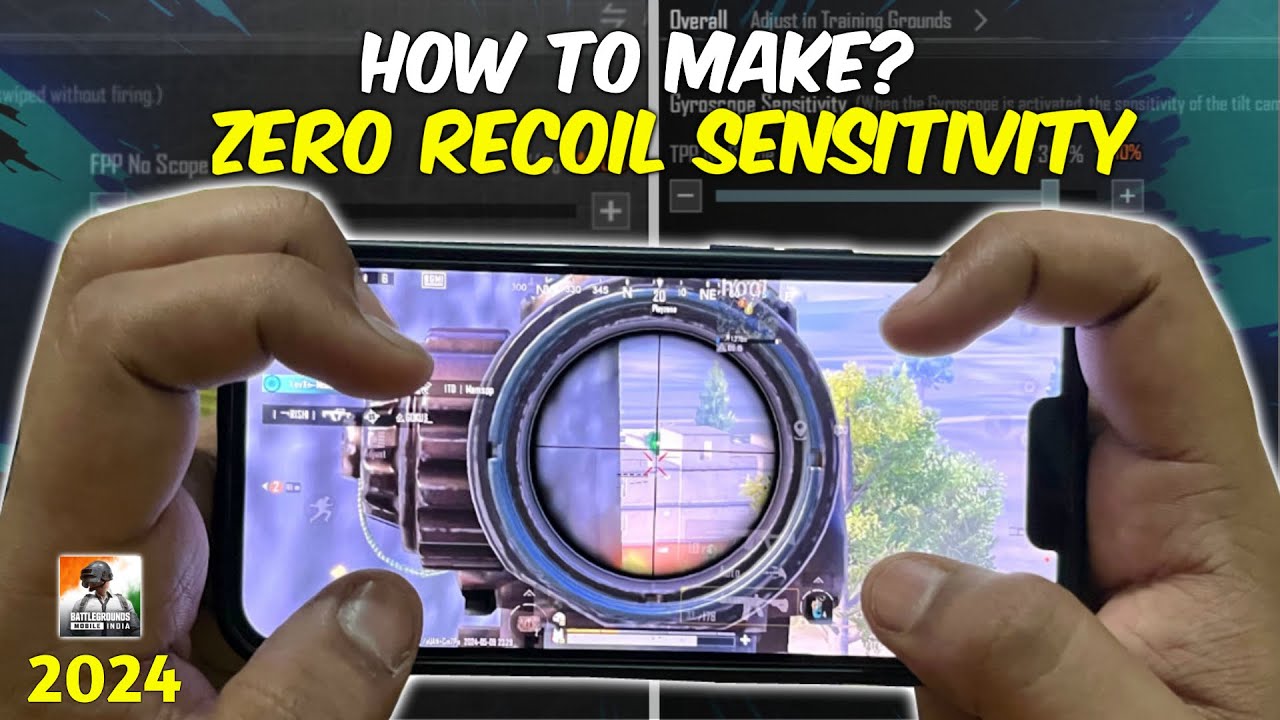 How To Make Your Own Sensitivity | Zero Recoil Sensitivity For Bgmi | Pubg Best Sensitivity ...