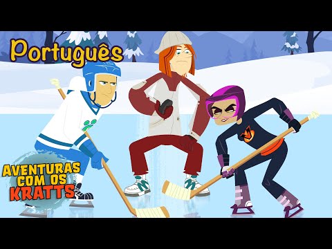 Under the Frozen Capsule | Adventures With The Kratts | | Scholastic Kids in Portuguese
