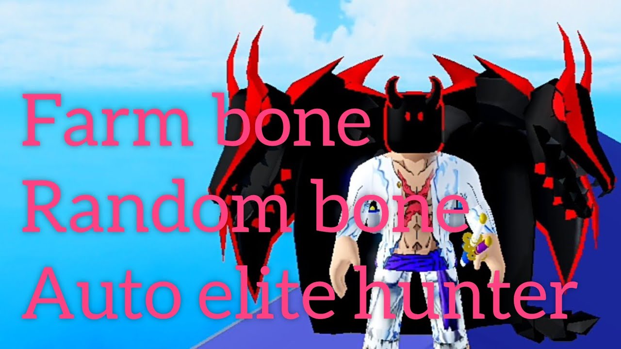 Roblox - Hack Blox Fruit 18 Auto Bone Random Bone , Auto Elite Hunter || HT Wibu - YouTube
