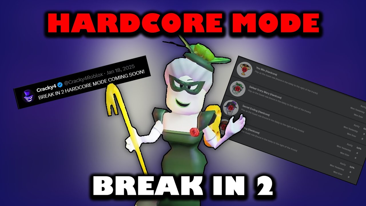 BREAK IN 2 HARDCORE MODE! (Release Date and News) - YouTube