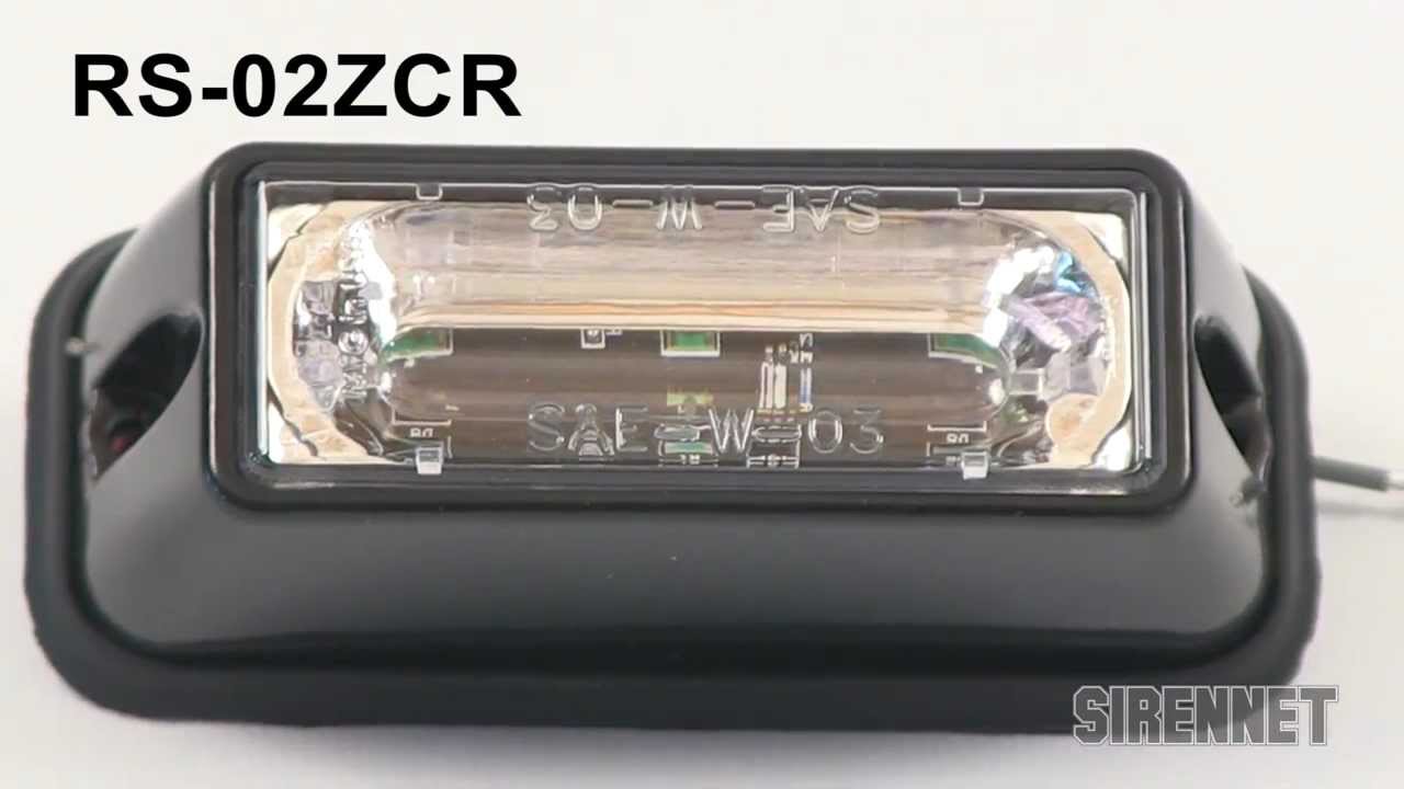 Whelen LIN3 Linear Super-LED Lighthead - YouTube