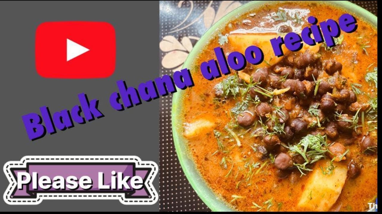 Black chane or aloo ki tasty sabji.#aloochana #blackchanarecipe # ...