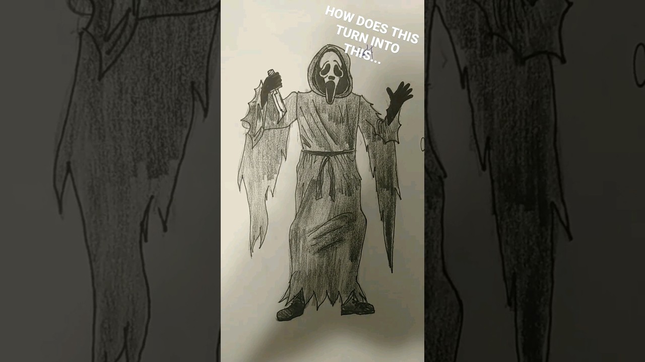 HOW DOES THIS TURN INTO THIS...(ghostface edition) - YouTube