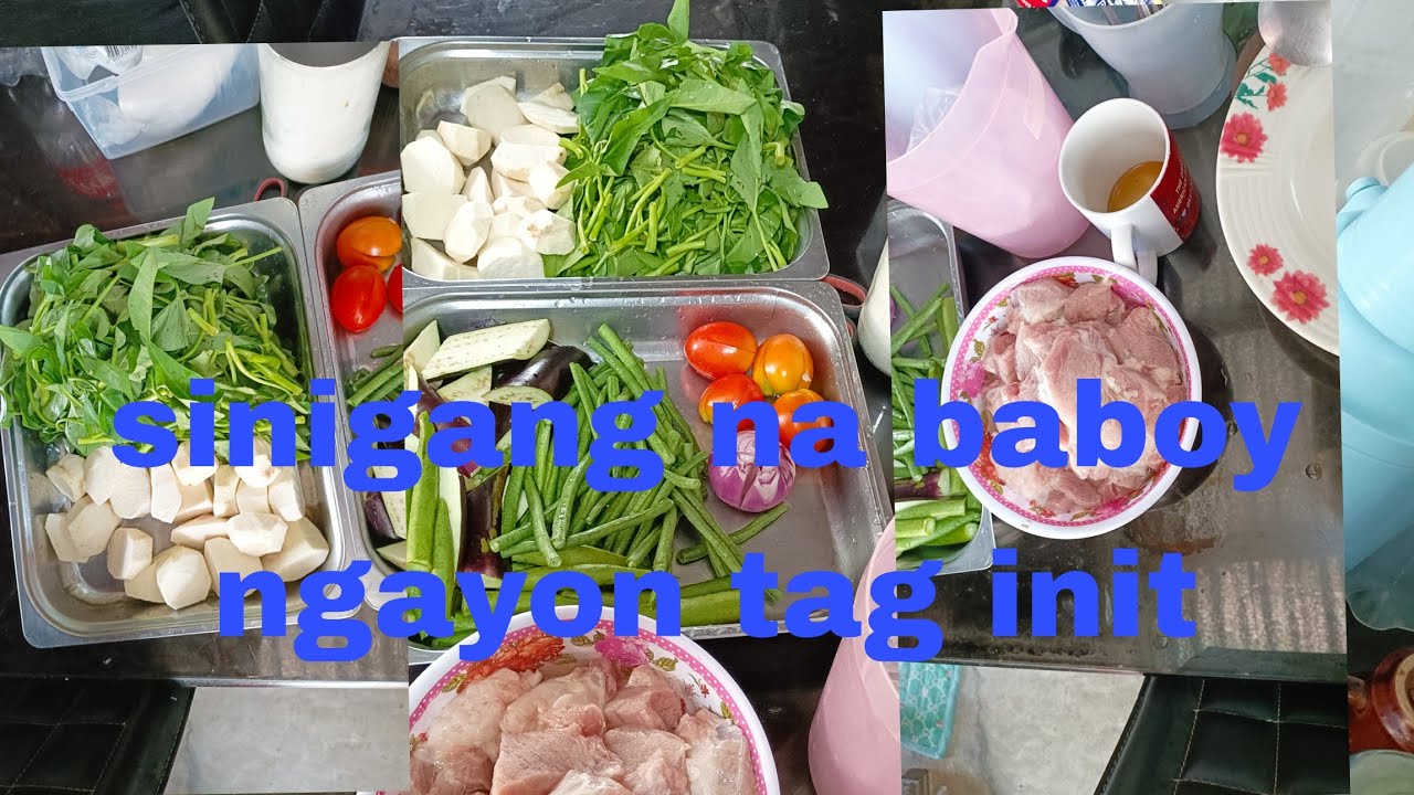 sinigang na baboy ngayon tag init super sarap - YouTube
