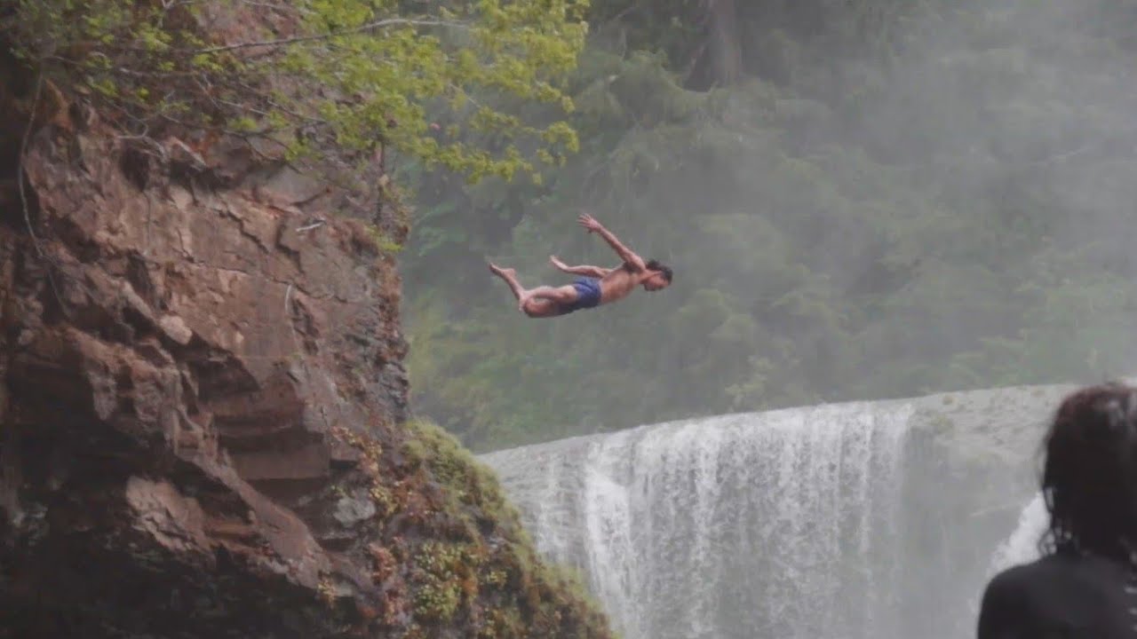 washington Cliff Jumping 2023 - YouTube