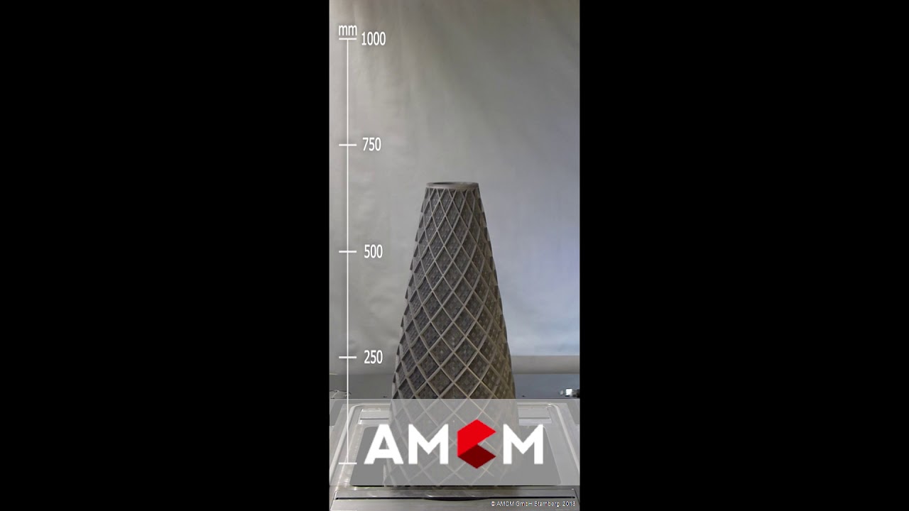 AMCM M4K 1000mm buildheight Aluminum - YouTube