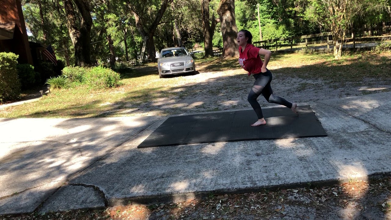 Acro II Routine Breakdown - YouTube