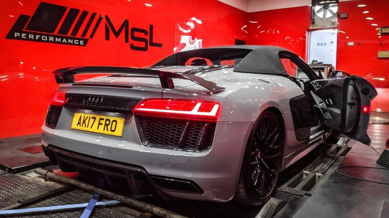 The £100,000 'Bugatti Killer' Audi R8 - Dyno Power Revealed!! - YouTube