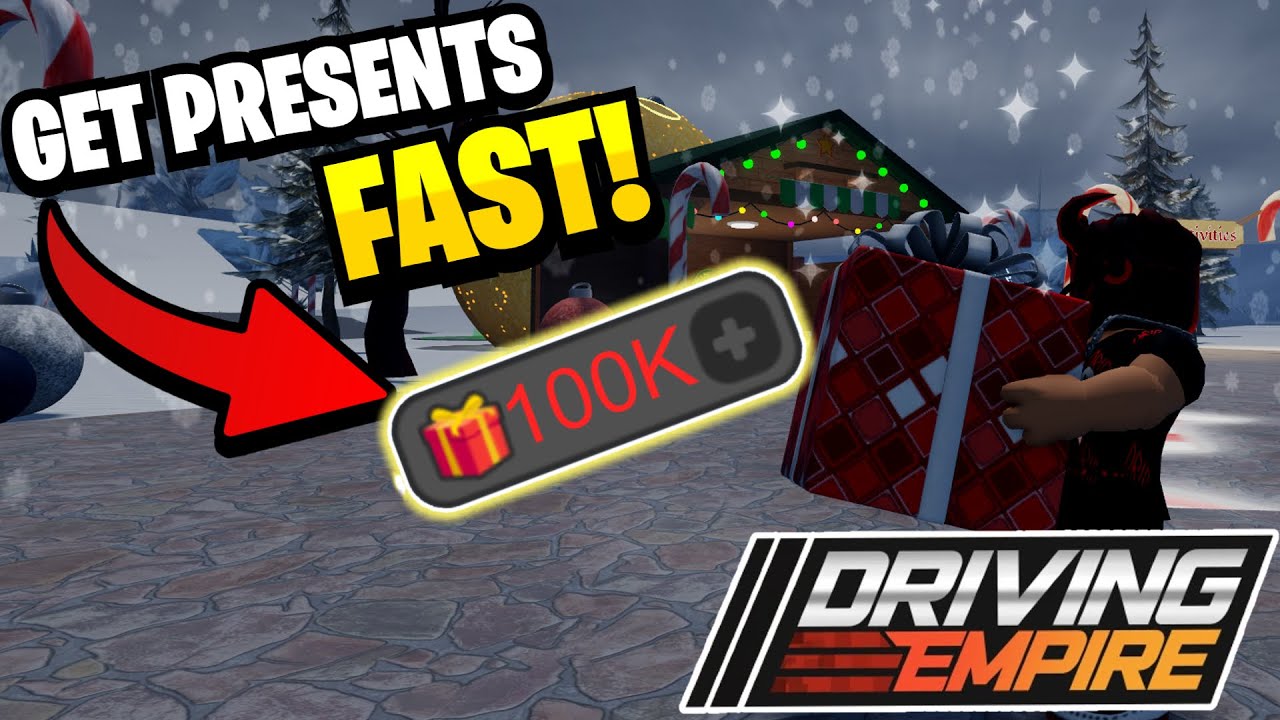 How To Get Presents FAST in DRIVING EMPIRE!! - YouTube