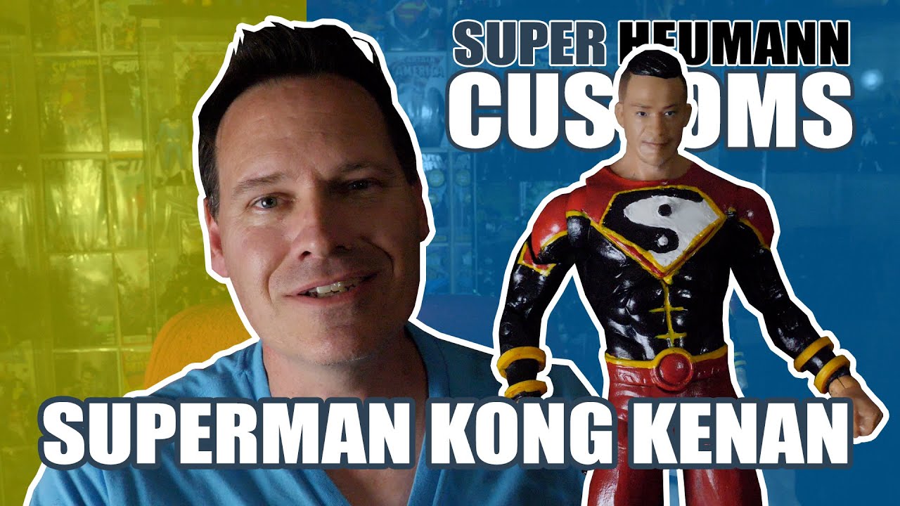 CUSTOM ACTION FIGURES: Superman Kong Kenan - YouTube