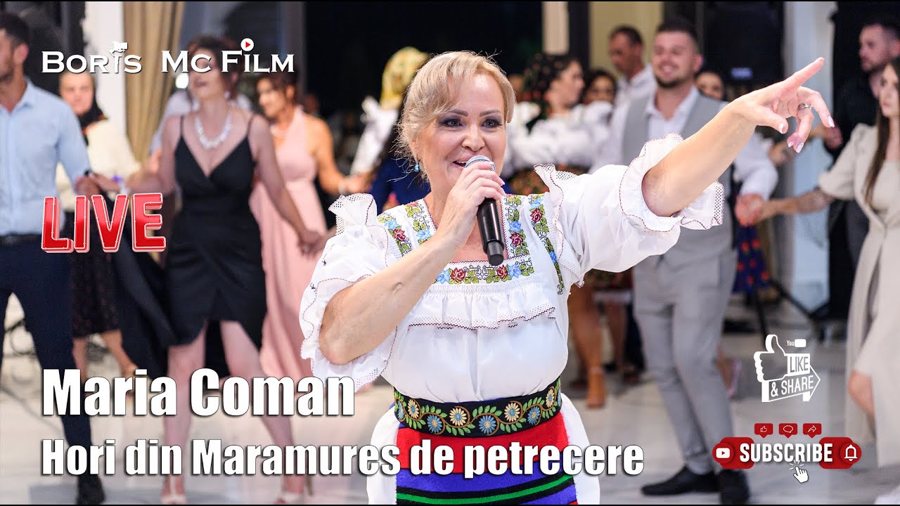 Maria Coman - Colaj hori din Maramures de petrecere | NOU 2023 || LIVE ...