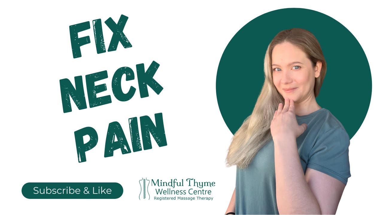 Fix Neck Pain | ROM Exercises for Neck and Upper Back Pain - YouTube