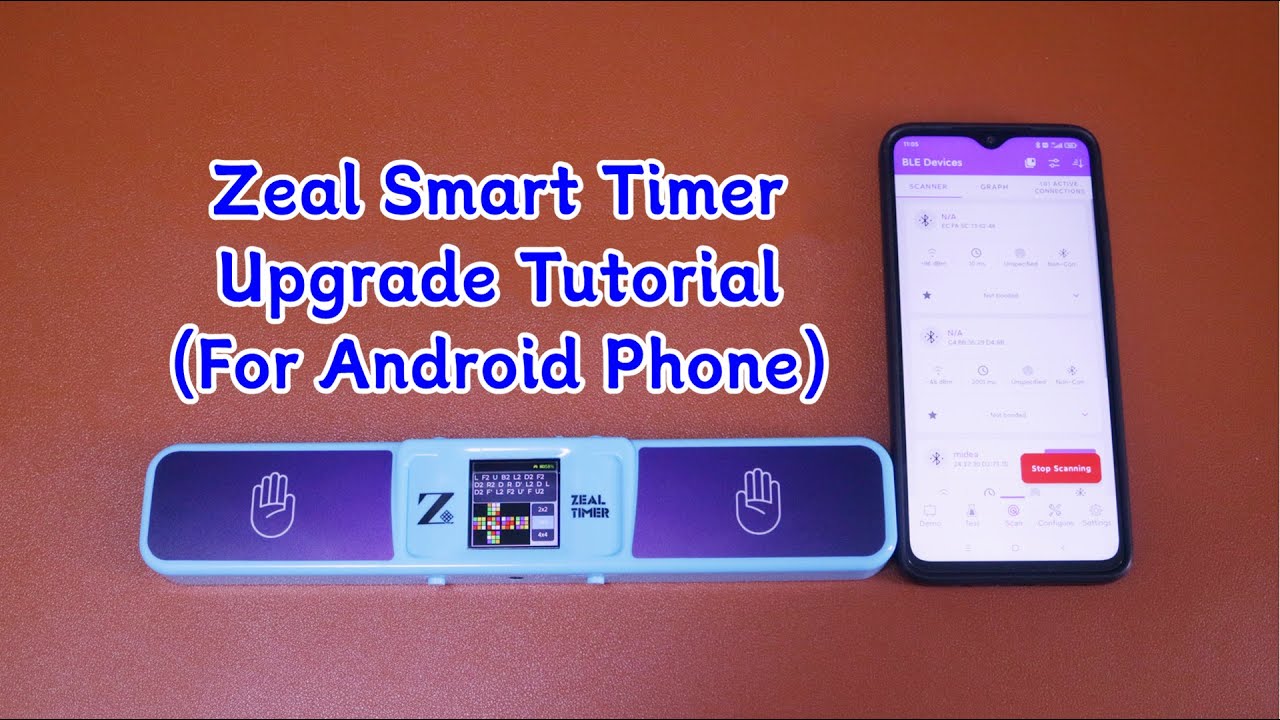 Zeal Smart Timer Upgrade Tutorial (For Android Phone, Please Read ...