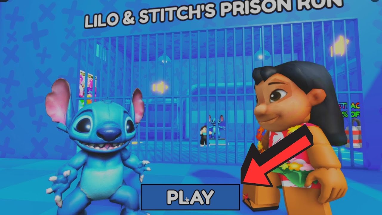 LILO AND STITCH´´S PRISON RUN! (Obby) Roblox Gameplay Walkthrough No ...